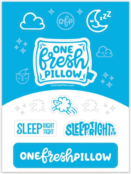 Sticker Sheet – One Fresh Pillow